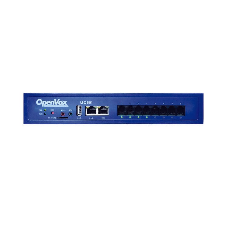 UC501-40 FreePBX Mini UC IP PBX 300 Users 60 Calls 4 FXS 0 FXO – OpenVoxusa